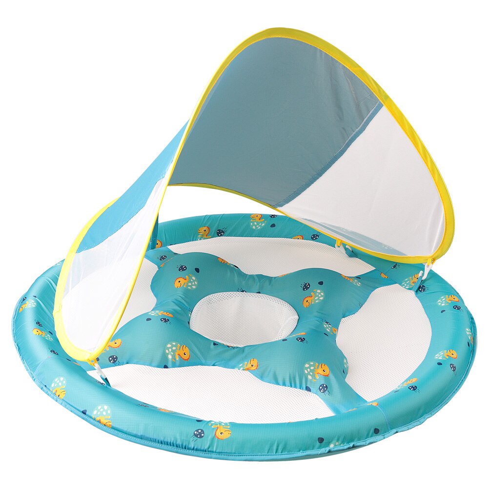 Baby Swimming Float Activity Center With Canopy Fo... – Vicedeal