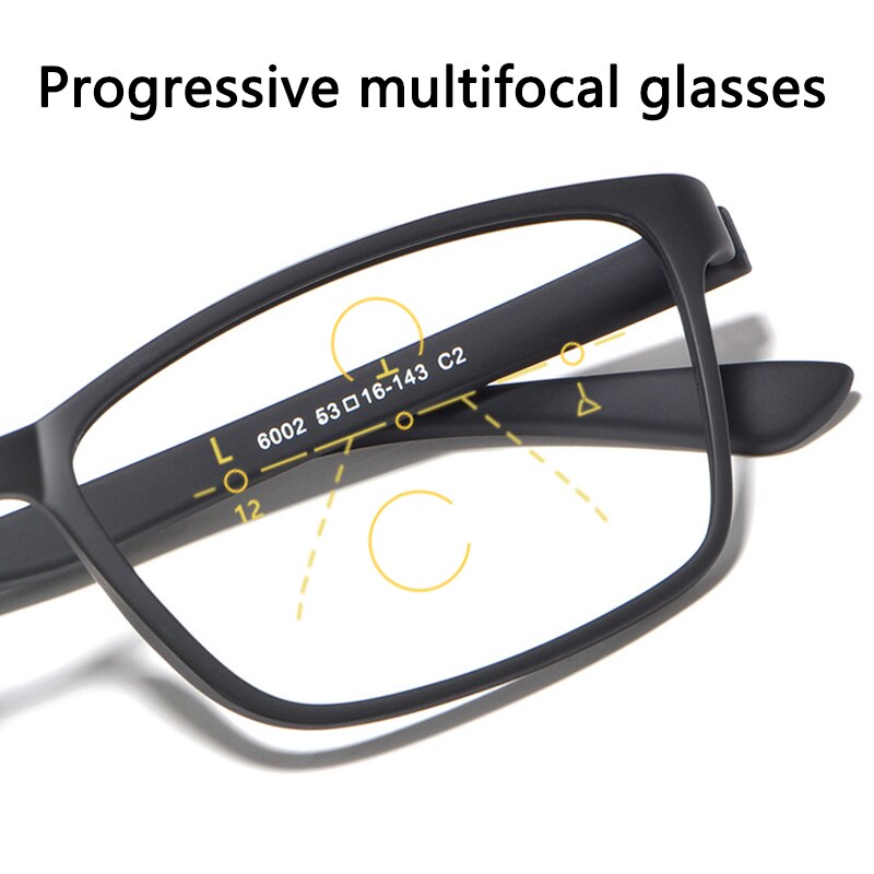 Gafas graduadas multifocales TR90 para hombre, len... – Grandado Gafas graduadas multifocales TR90 para hombre, len... – Grandado