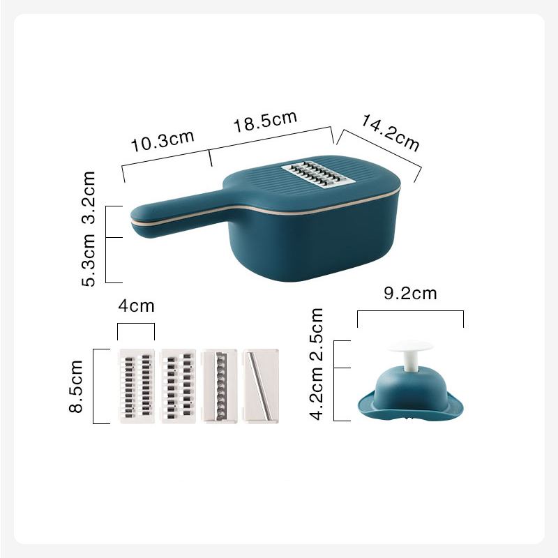 Multifunctionele Rvs Groentesnijder Aardappel Wort... – Vicedeal