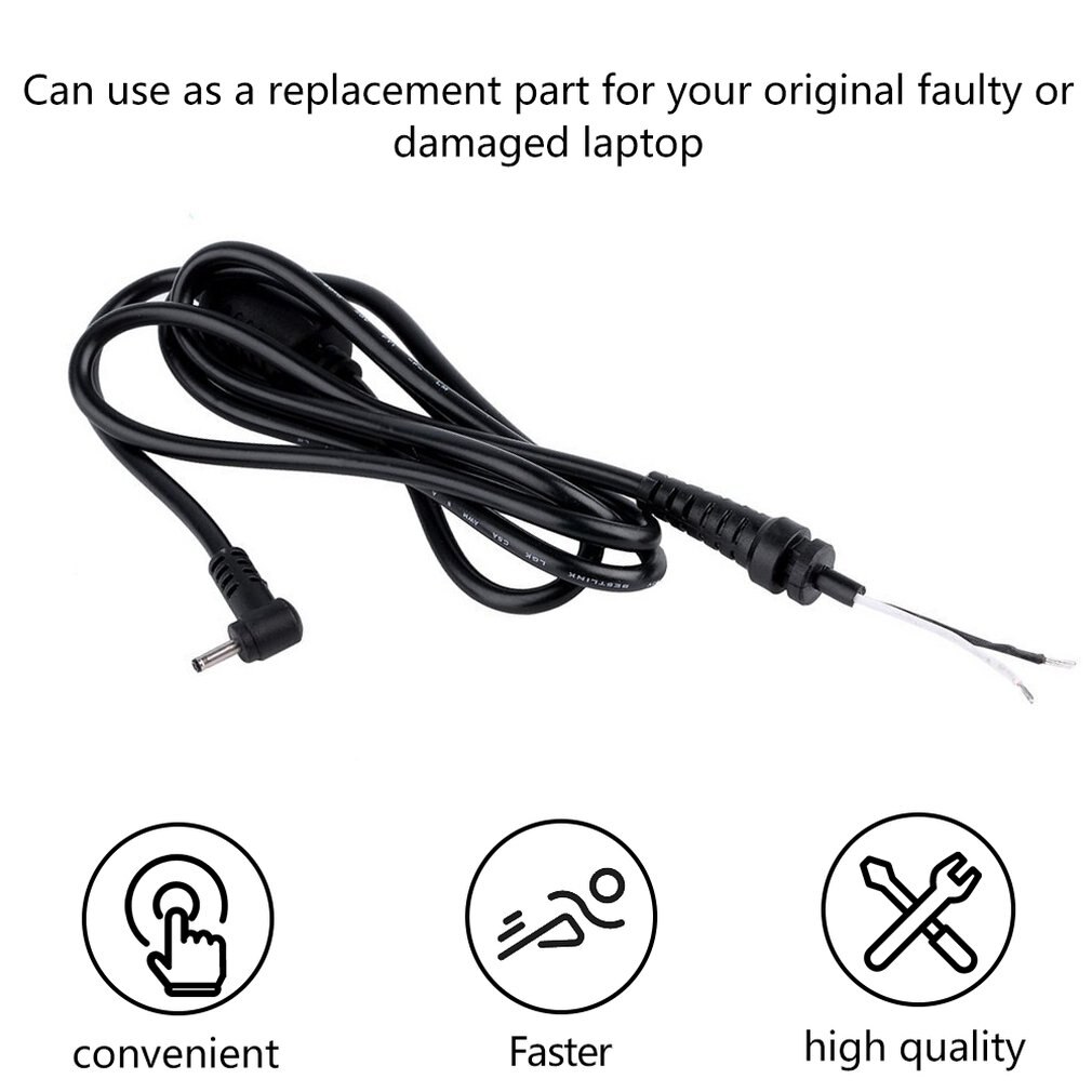 L-Vormige Dc 2.5X0.7Mm 90 Haakse Kabel Adapter Con... – Grandado