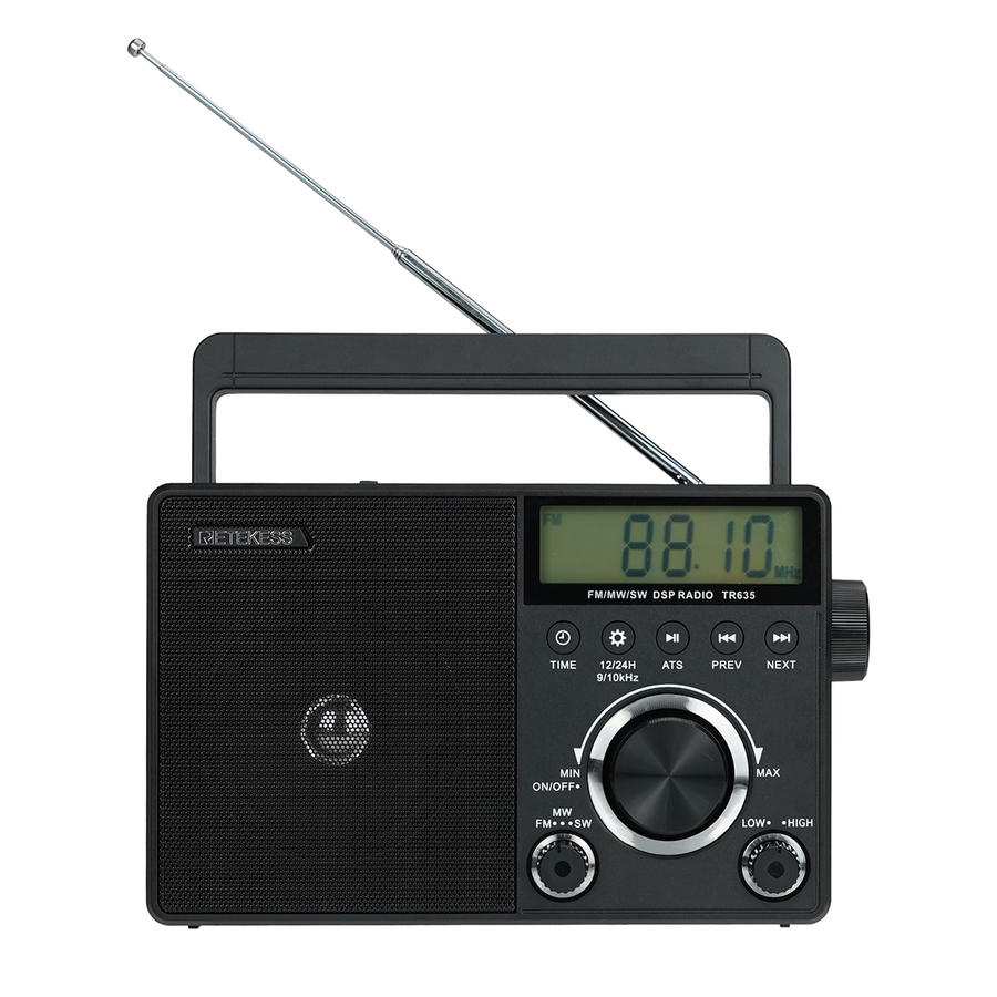 Retekess TR635 Radio Portable AM FM SW Shortwave R... – Grandado