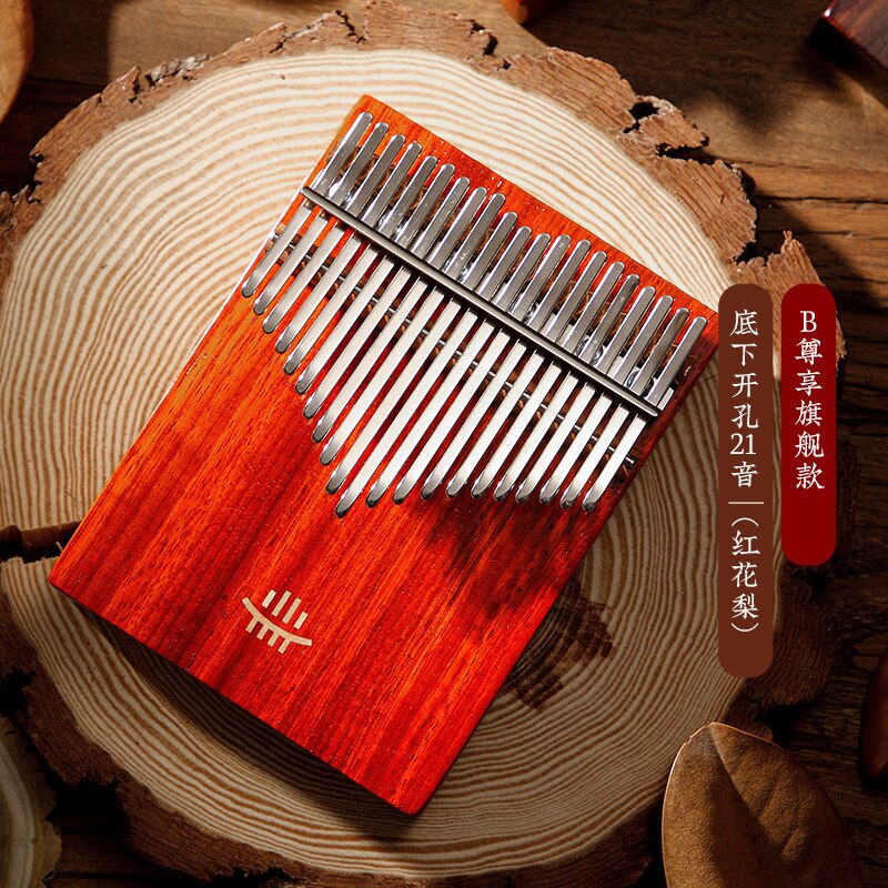 hluru Kalimba Thumb Piano 21 keys 17 Keys wooden G... – Vicedeal