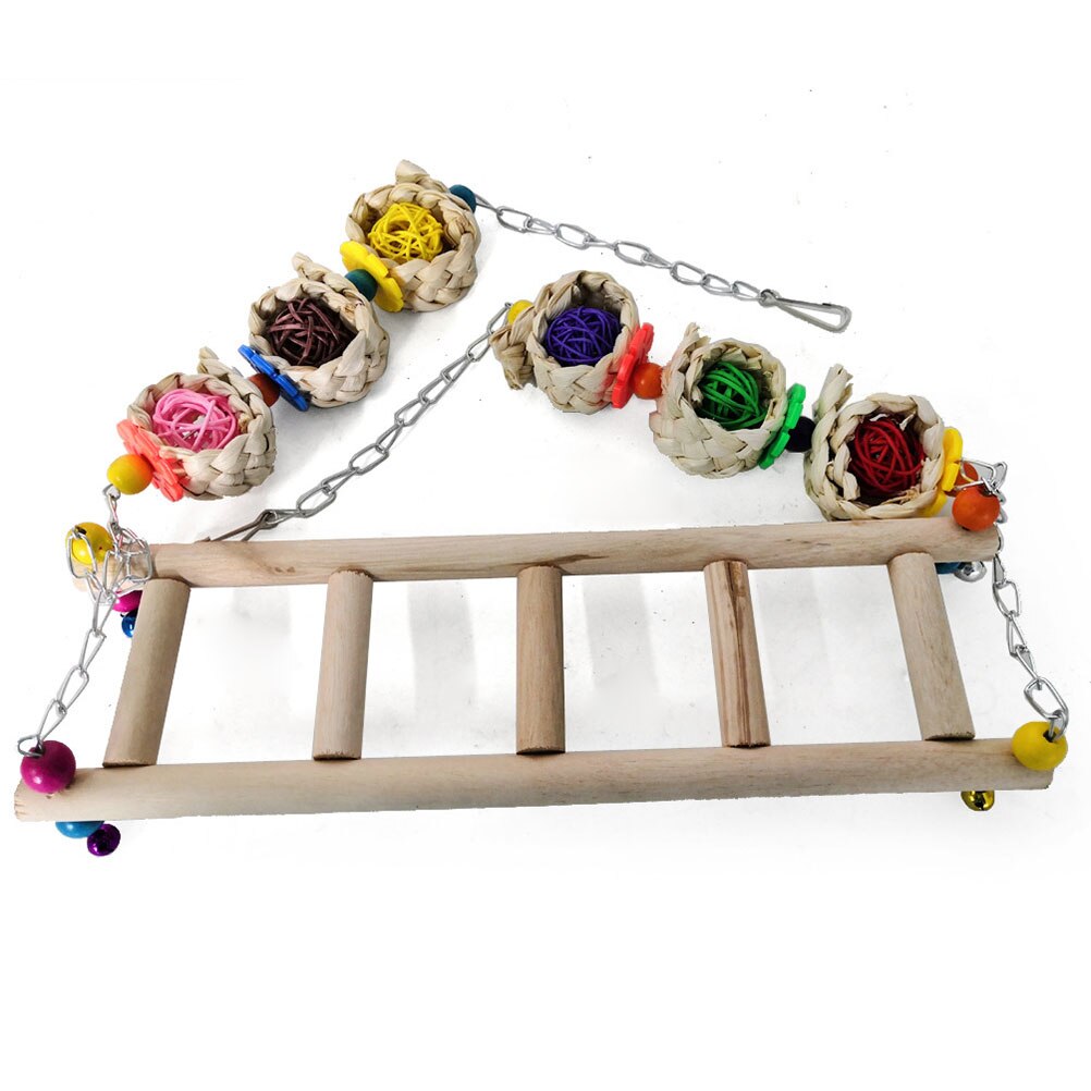 Chicken Ladder Swing Wooden Chicken Perch Wood Bir... – Grandado