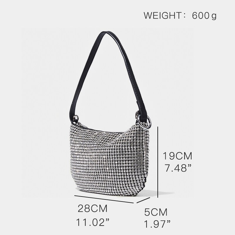 MABULA Rhinestone Evening Purse for Women Branded ... – Grandado