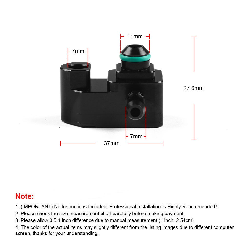 Boost Adapter Gauge Meter Sensor Adapter Voor Mini... – Grandado
