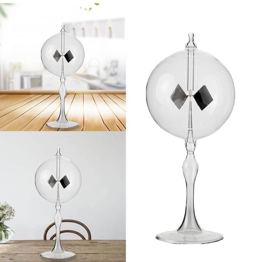 20.5cm Glass Windmill Solar Powered Crookes Radiom... – Grandado