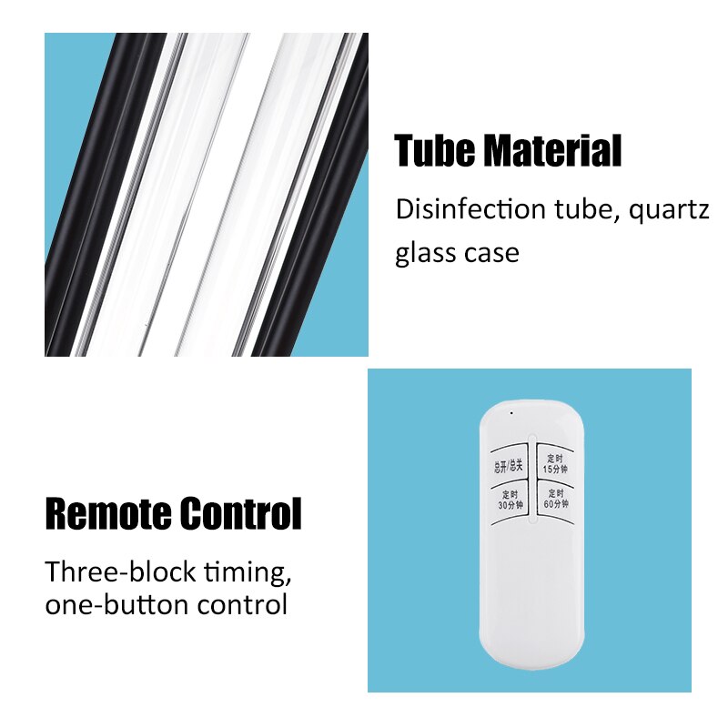 UV Germicidal Lamp With Remote Control Timer Home ... – Grandado
