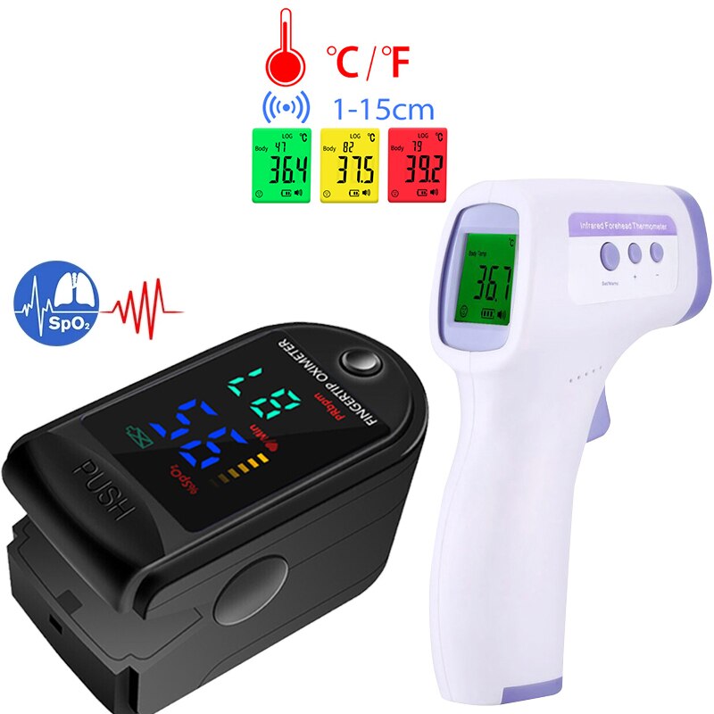 Battery-type Blood Oxygen SPO2 PR Heart Rate Monit... – Vicedeal