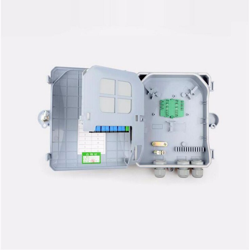 1 X 8 Core Fiber Optic Termination Box 8port FTTH ... – Grandado