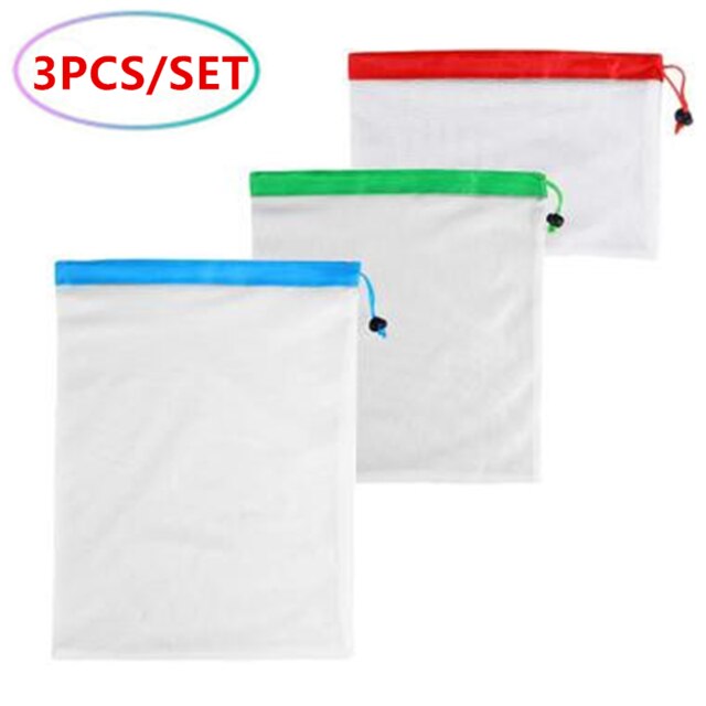 Reusable Produce Bags 12/9/3PCS Fruit Stitching Me... – Vicedeal