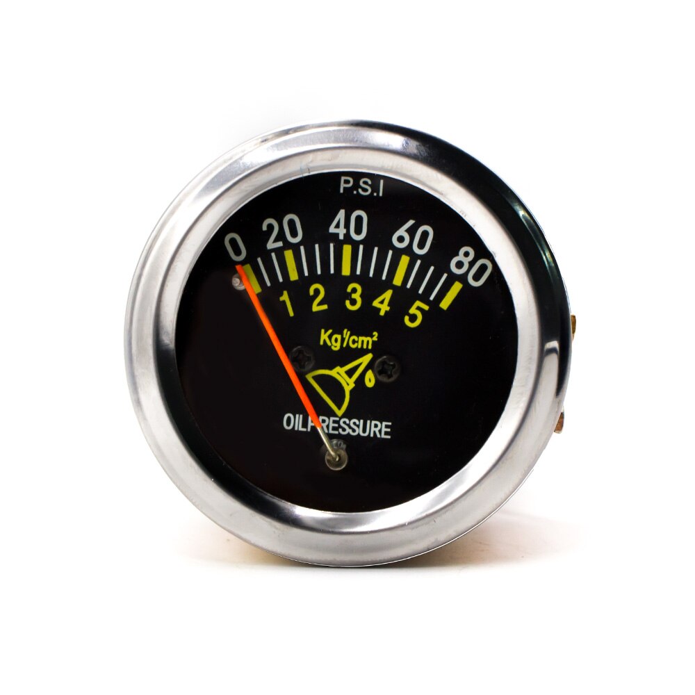 Car 52mm 2inch Oil Pressure Gauge 0-80Psi Mechanic... – Grandado
