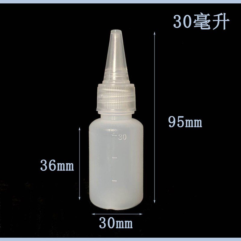 10pcs 30ml 60ml 100ml Translucent Thicken Squeezab... – Vicedeal