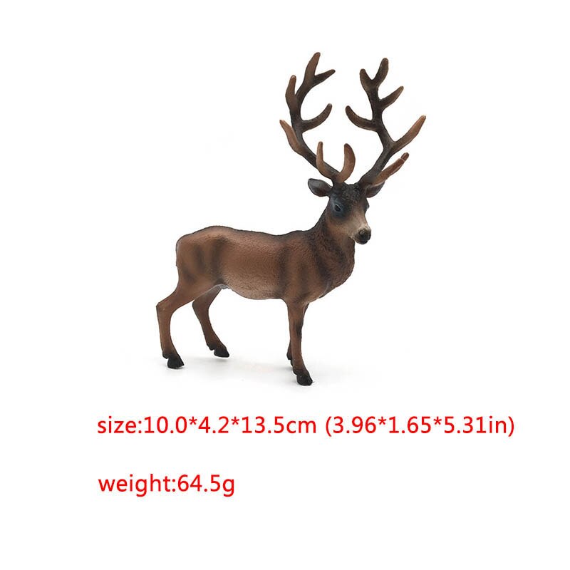 Lovely Christmas Elk Miniature Figure DIY Fairy Ga... – Vicedeal