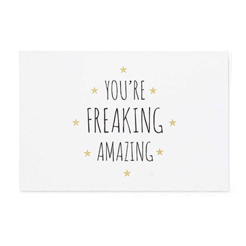 50pcs Thank You Cards You are Freaking Amazing Gre... – Grandado