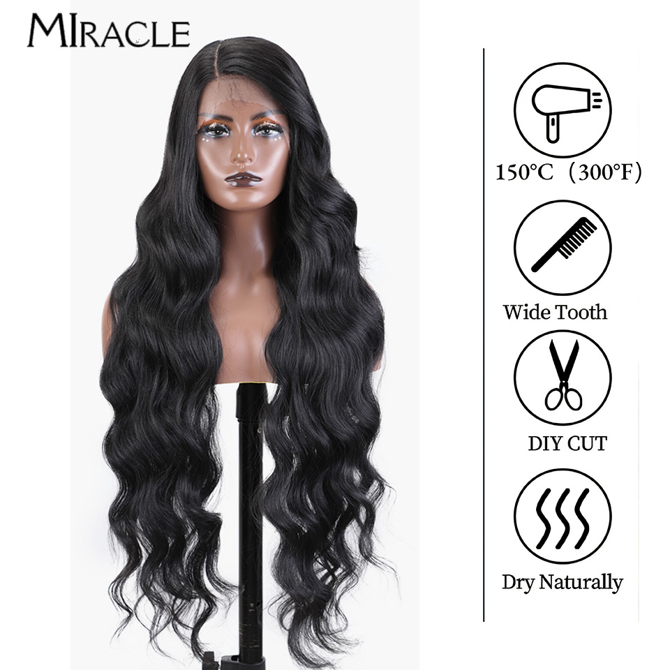 MIRACLE Deep Loose Wave Synthetic Wig for Women 36... – Grandado