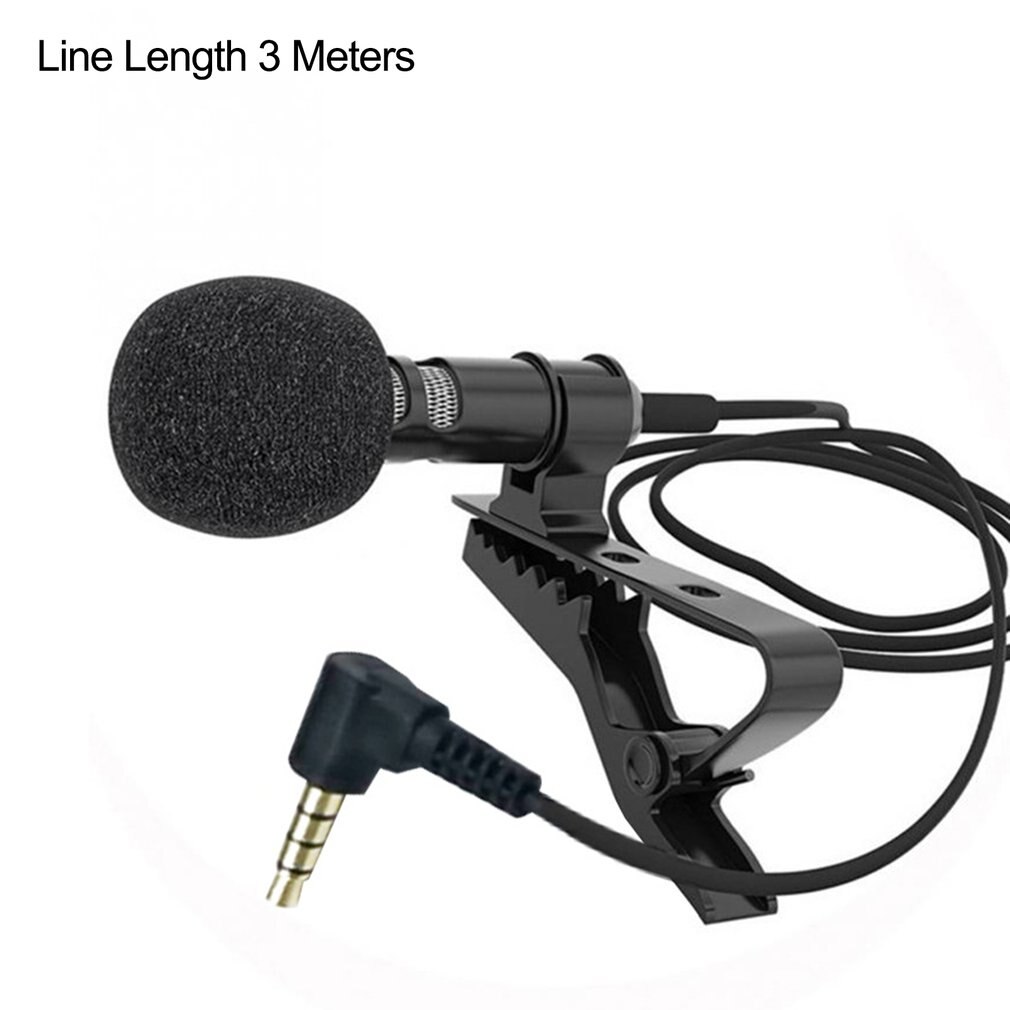 3.5 Mm Microphone Clip Tie Collar For Mobile Phone... – Vicedeal
