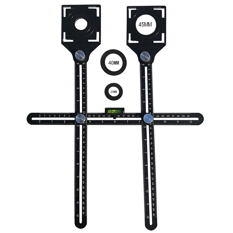 INGBONT Multi-Angle Protractor 6-Side Fold Ruler T... – Grandado