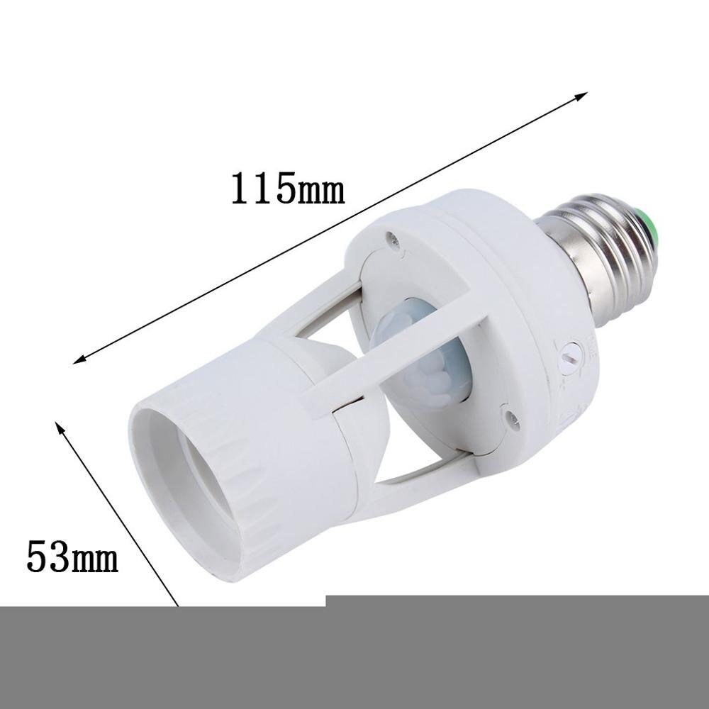 E27 enchufe 360 grado inducción PIR Sensor de movi... – Grandado