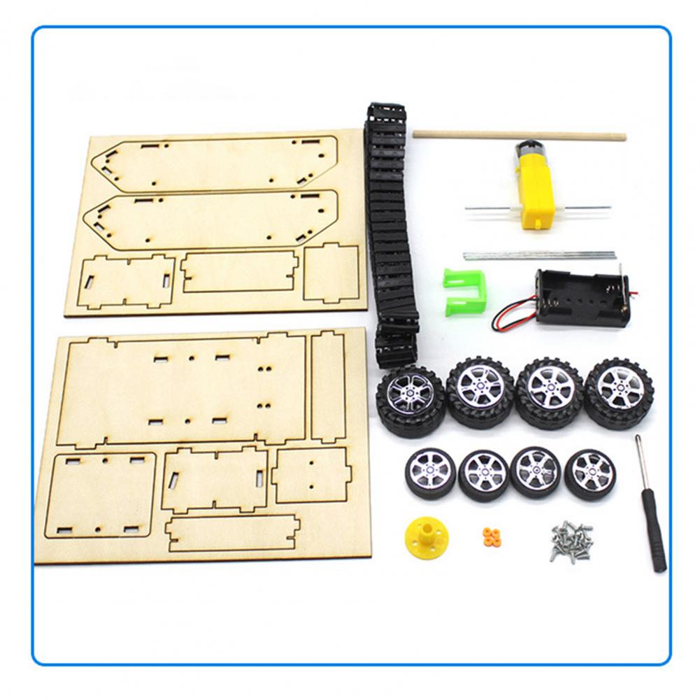 Tank Stem Toy DIY Educational Wood Science Hand-Ma... – Grandado