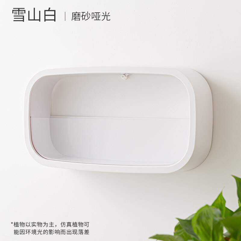 Modern Rectangle ABS Wall Vase Home Living Room Re... – Vicedeal