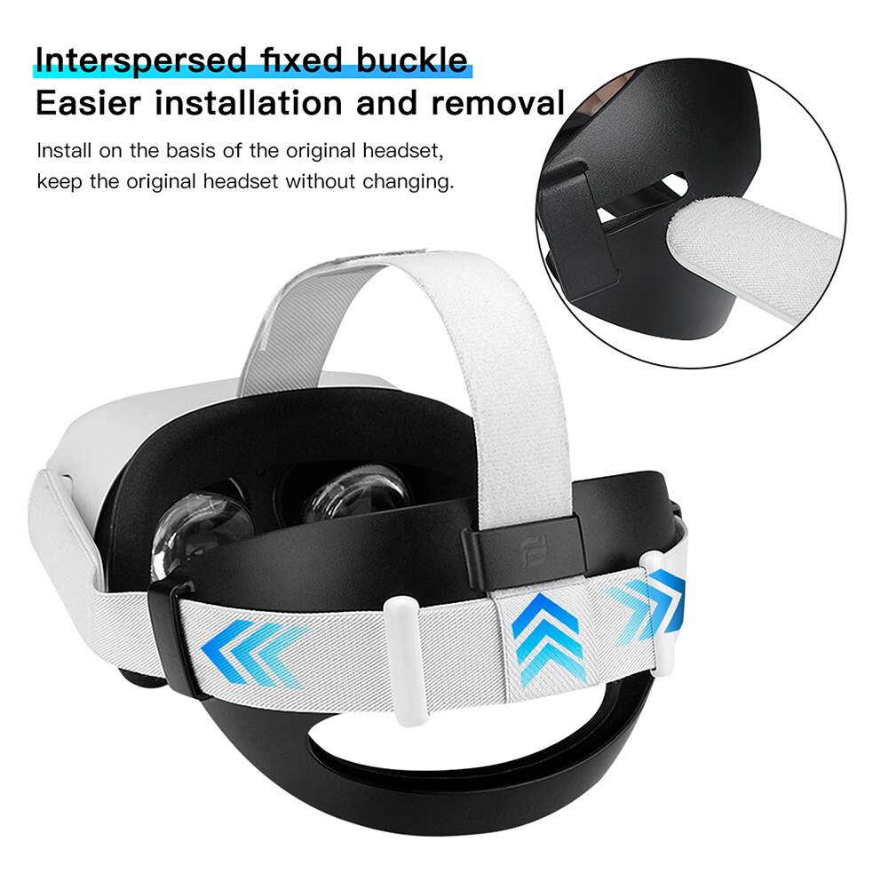 For Oculus Quest 2 Headband Cushion Removable VR H... – Grandado
