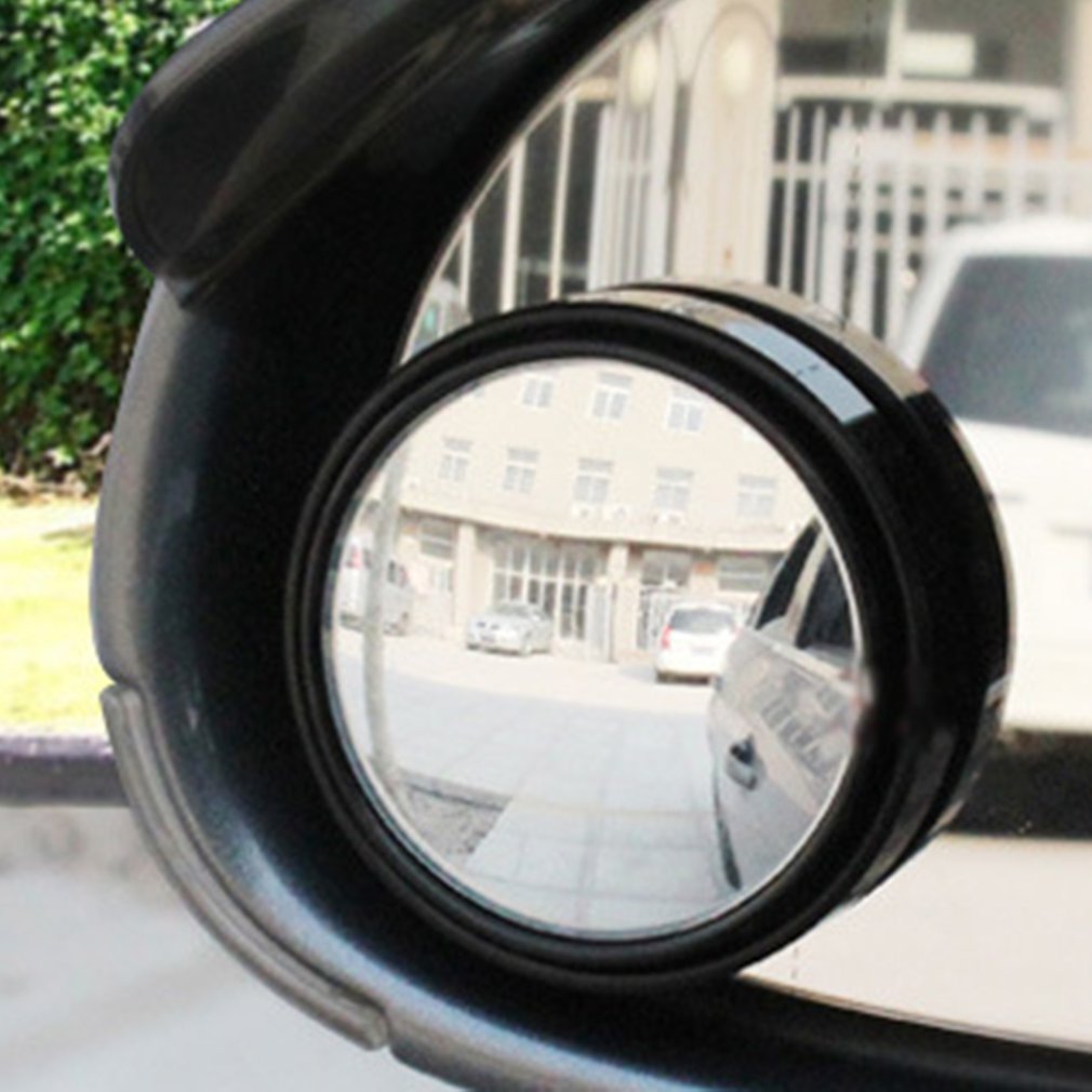 Car Rearview Mirror Small Round Mirror Adjustable ... – Vicedeal