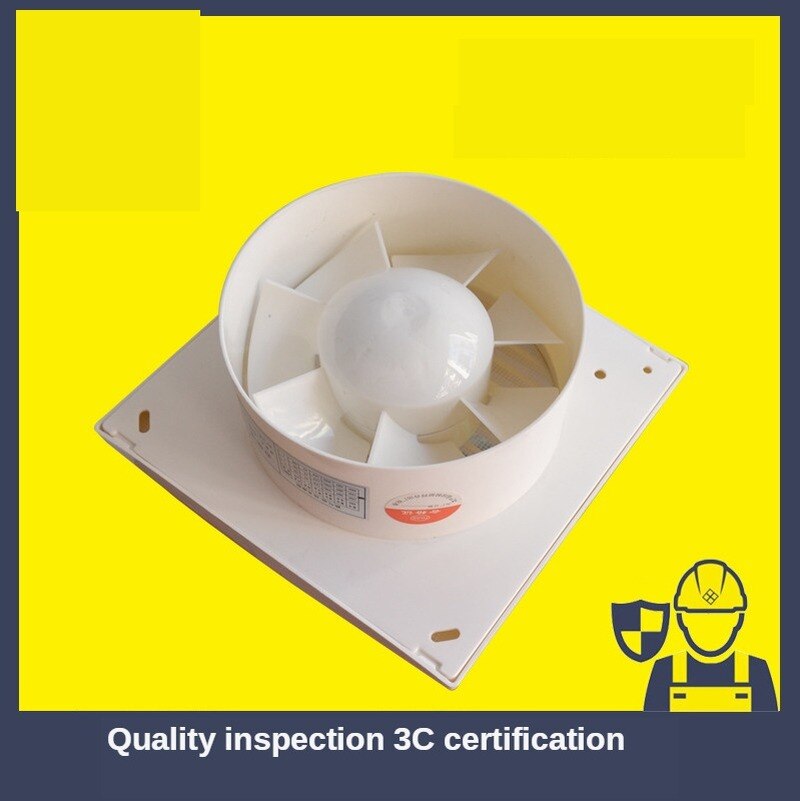 4 inch small square exhaust fan bathroom ventilati... – Grandado