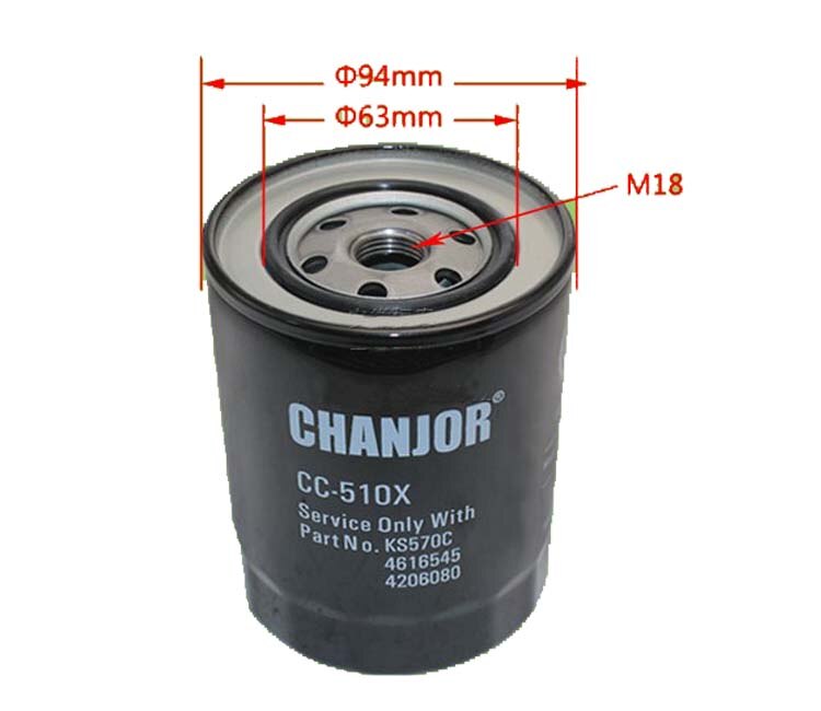 Fuel filter 20801-02121 use for isuzu 6BG1 6BD1 6B... – Grandado