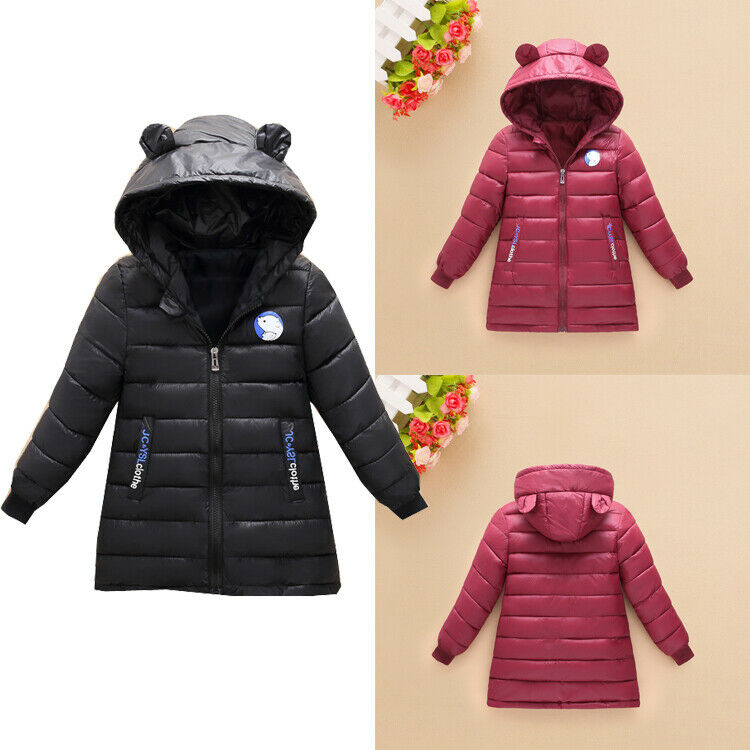 Kids Baby Boy Girls Winter Warm Outwear Down Cotto... – Grandado