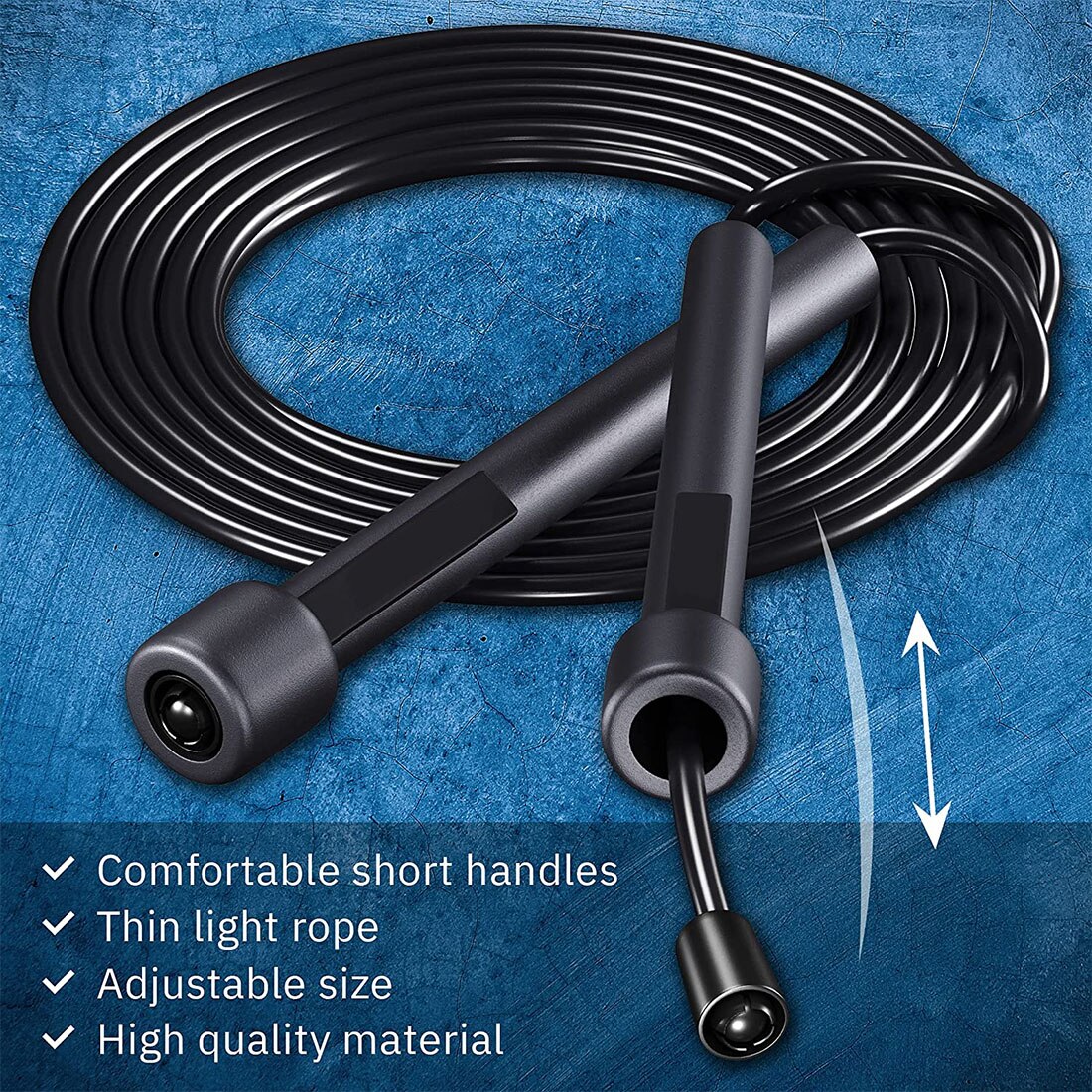 Tangle-Free Training Skipping Rope for Crossfit Gy... – Vicedeal