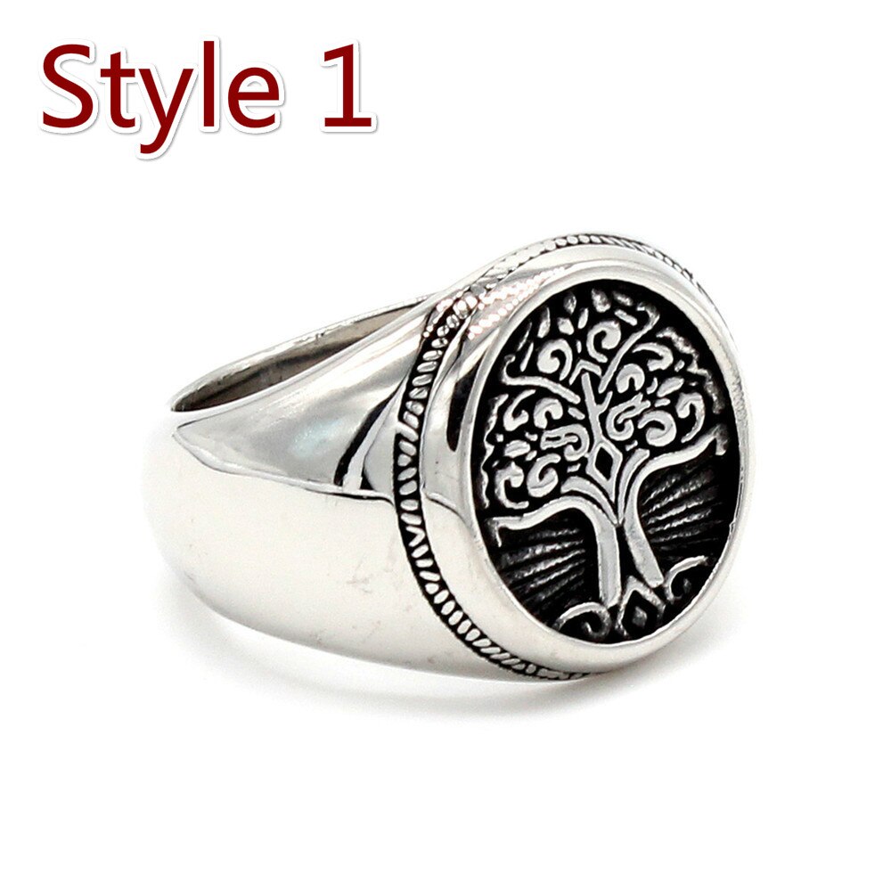 316L Never Fade Stainless Steel Tree of Life Signe... – Vicedeal