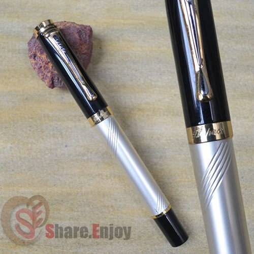 JINHAO 500 MILK WHITE AND GOLDEN MEDIUM NIB FOUNTA... – Grandado