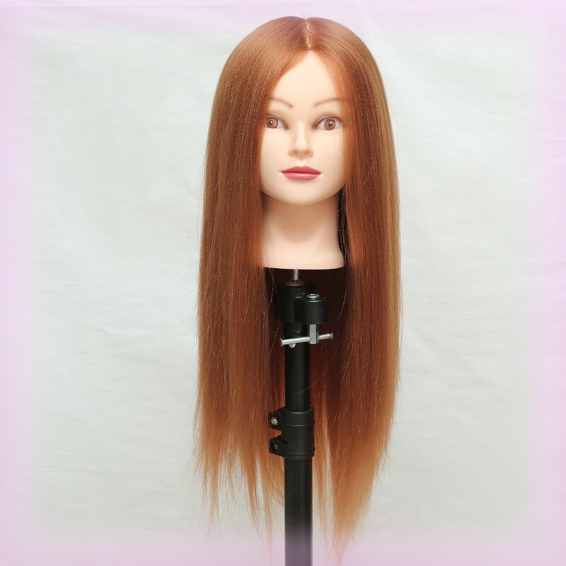 CAMMITEVER Fiber Blonde Hair Mannequin Head Dummy ... – Grandado