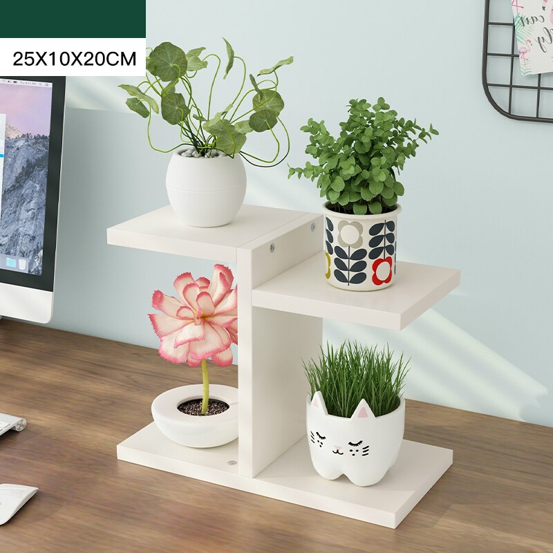 Desktop Flower Rack Balcony Provincial Space Livin... – Grandado