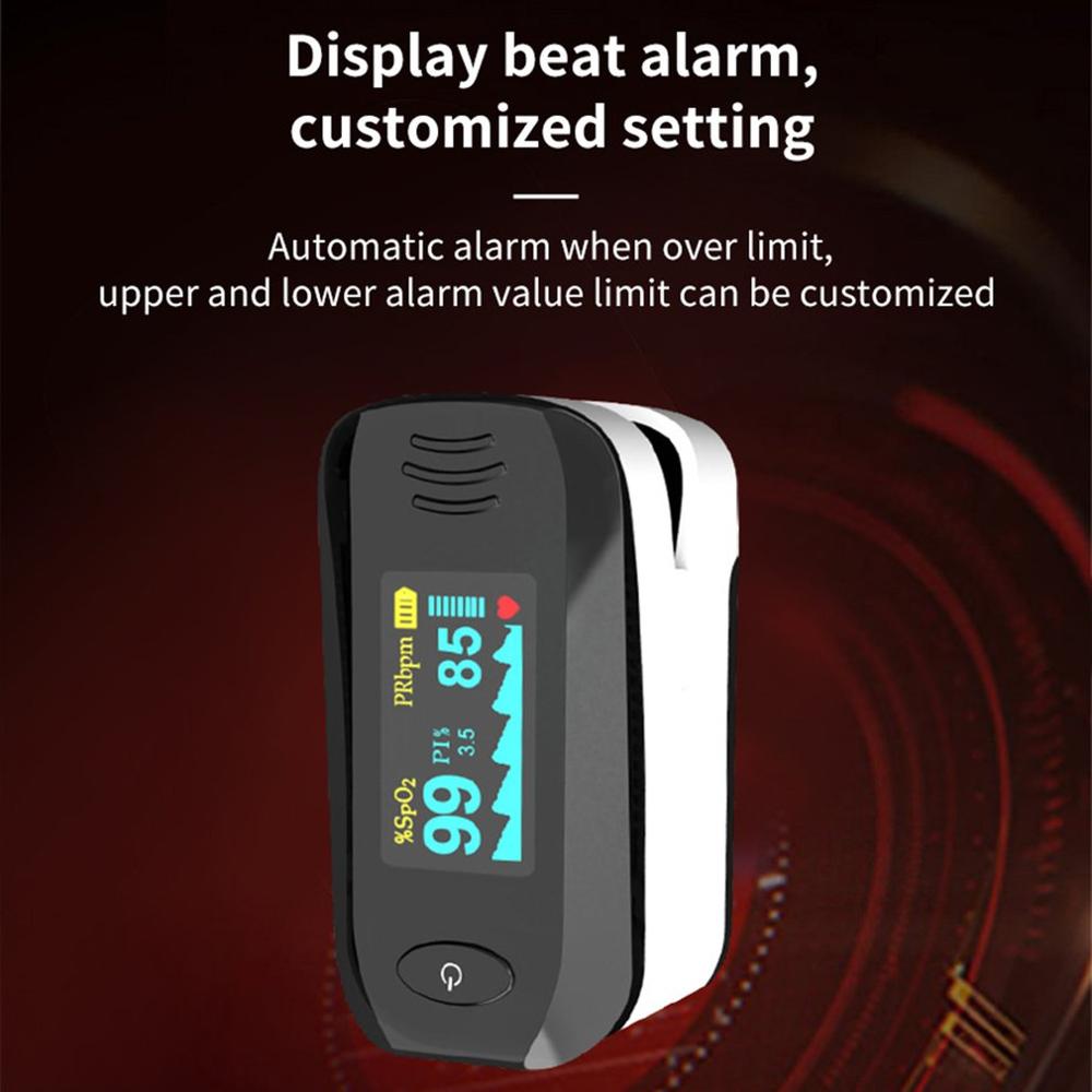 Pulsoksymetr Finger Oximeter Farbe Bildschirm Spo2... – Grandado