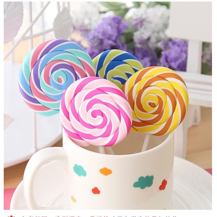 32pcs/lot sugar lolly style cute eraser student ch... – Grandado