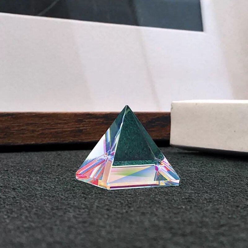 60*60*60mm pyramid polygonal prism physical optics... – Grandado