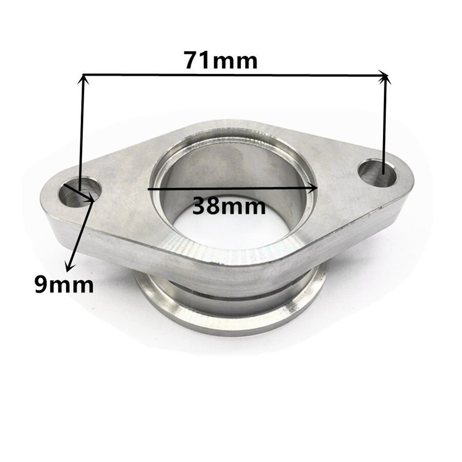 38mm to 38mm Stainless steel Wastegate Flange Adap... – Grandado