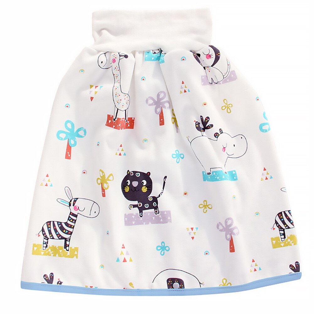 1pc High Waist Soft Printing Diaper Skirt Pee Pant Vicedeal