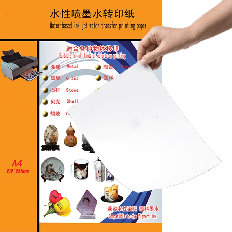 A4 Size DIY Inkjet Water Slide Decal Transfer Pape... – Grandado