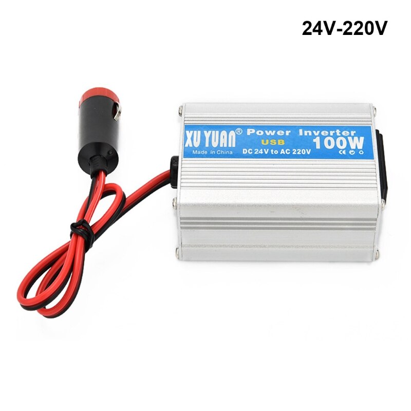 100W Car and Home Laptop Power Inverter DC 12V/24V... – Grandado