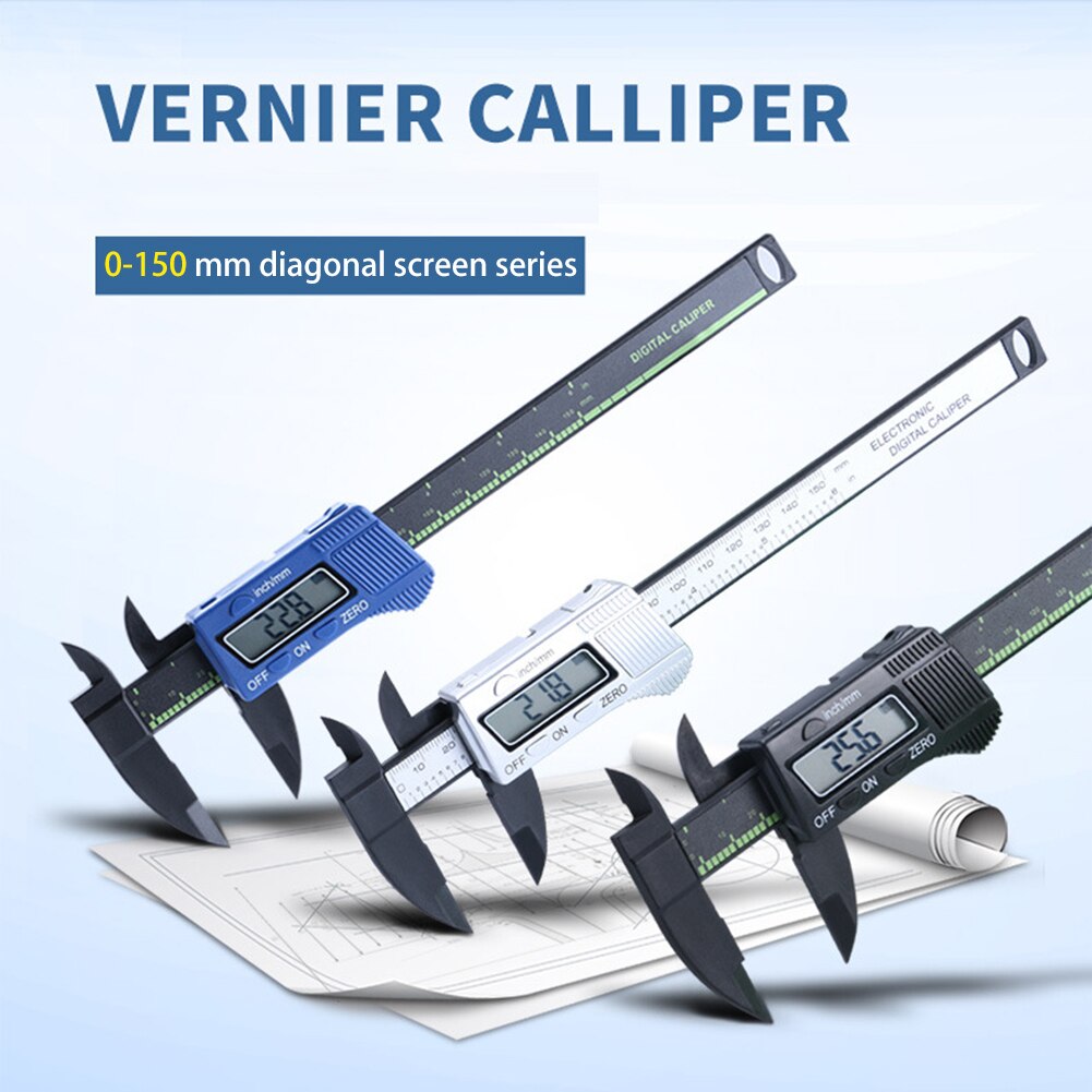 Plastic Digital Caliper Depth Measuring Tools Inst... – Vicedeal