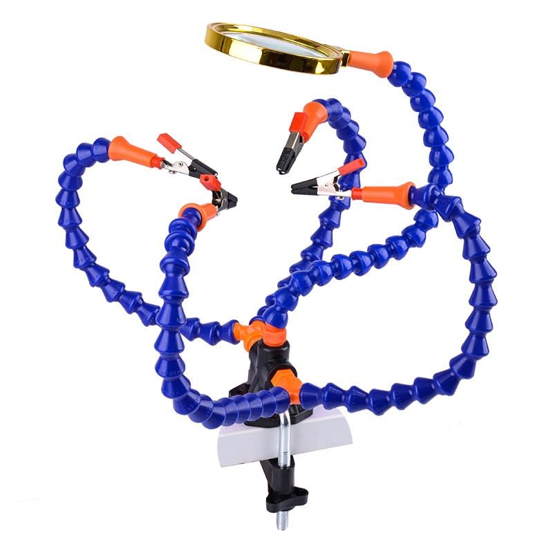 Bench Vise Table Clamp Soldering Station With 5Pc ... – Grandado