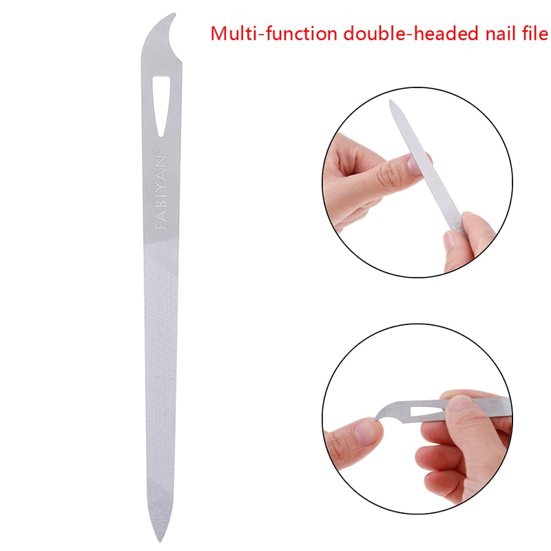 Metal Nail File Stronge Lime A Ongle Limas Para Ma... – Vicedeal