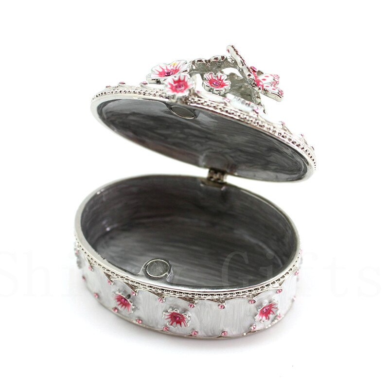 Small Trinket Keepsake Case Handmade Enameled Mini... – Vicedeal