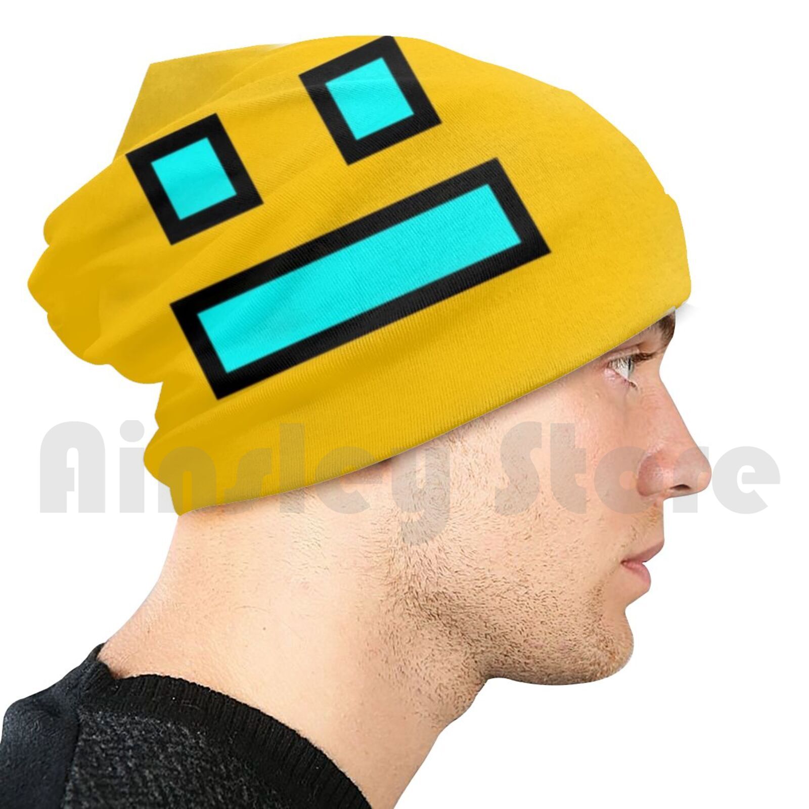 Geometry Dash Beanies Pullover Cap Comfortable Das... – Vicedeal