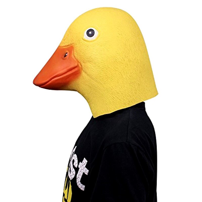 Yellow Duck Mask Quacker Latex Made Soft COS Cute ... – Vicedeal