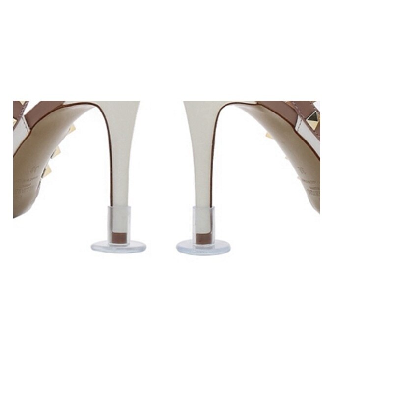 30Pairs/lot Women Shoes Heel protector Clear Round... – Grandado