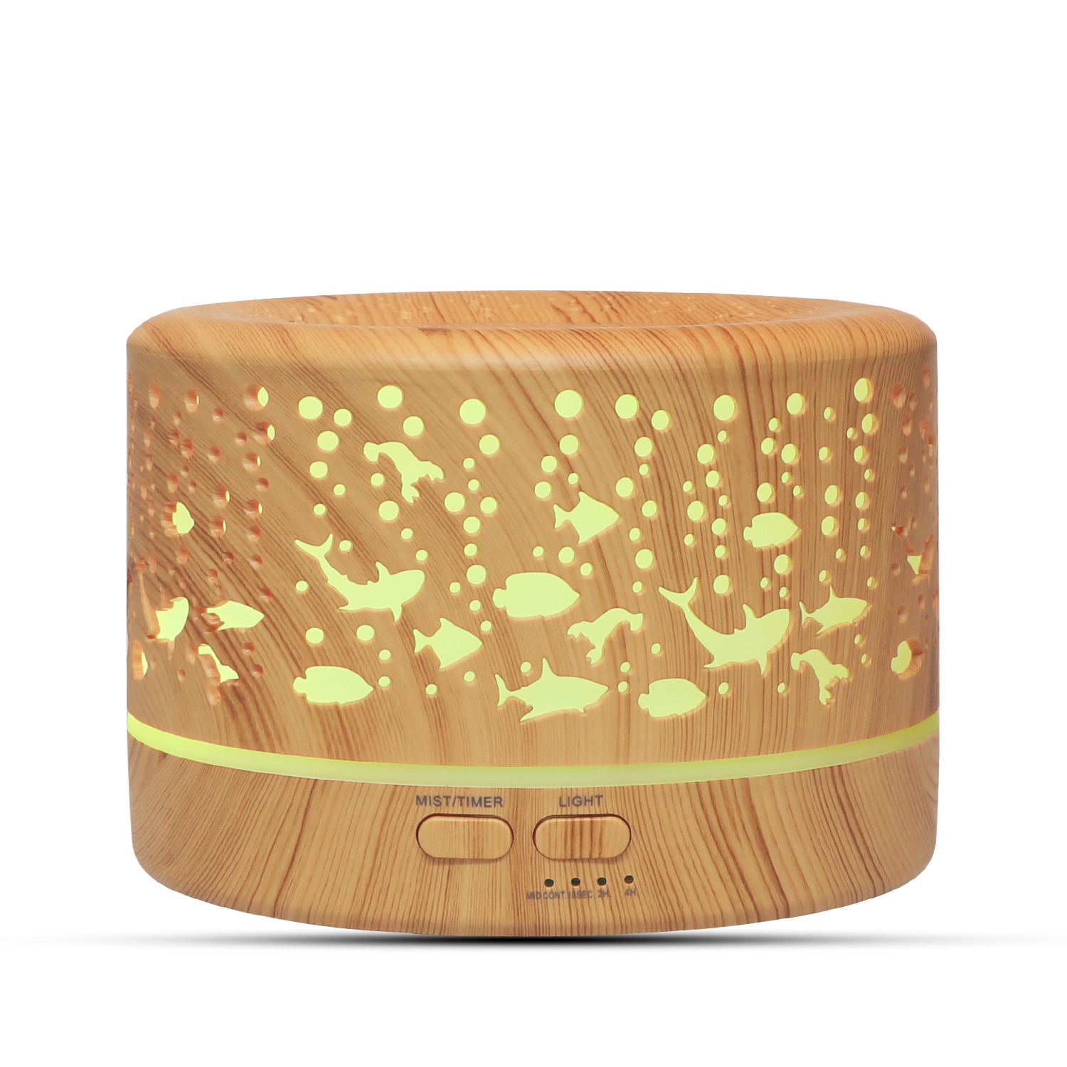 700 Ml Aroma Diffuser Aromatherapie Houtnerf Essen... – Grandado