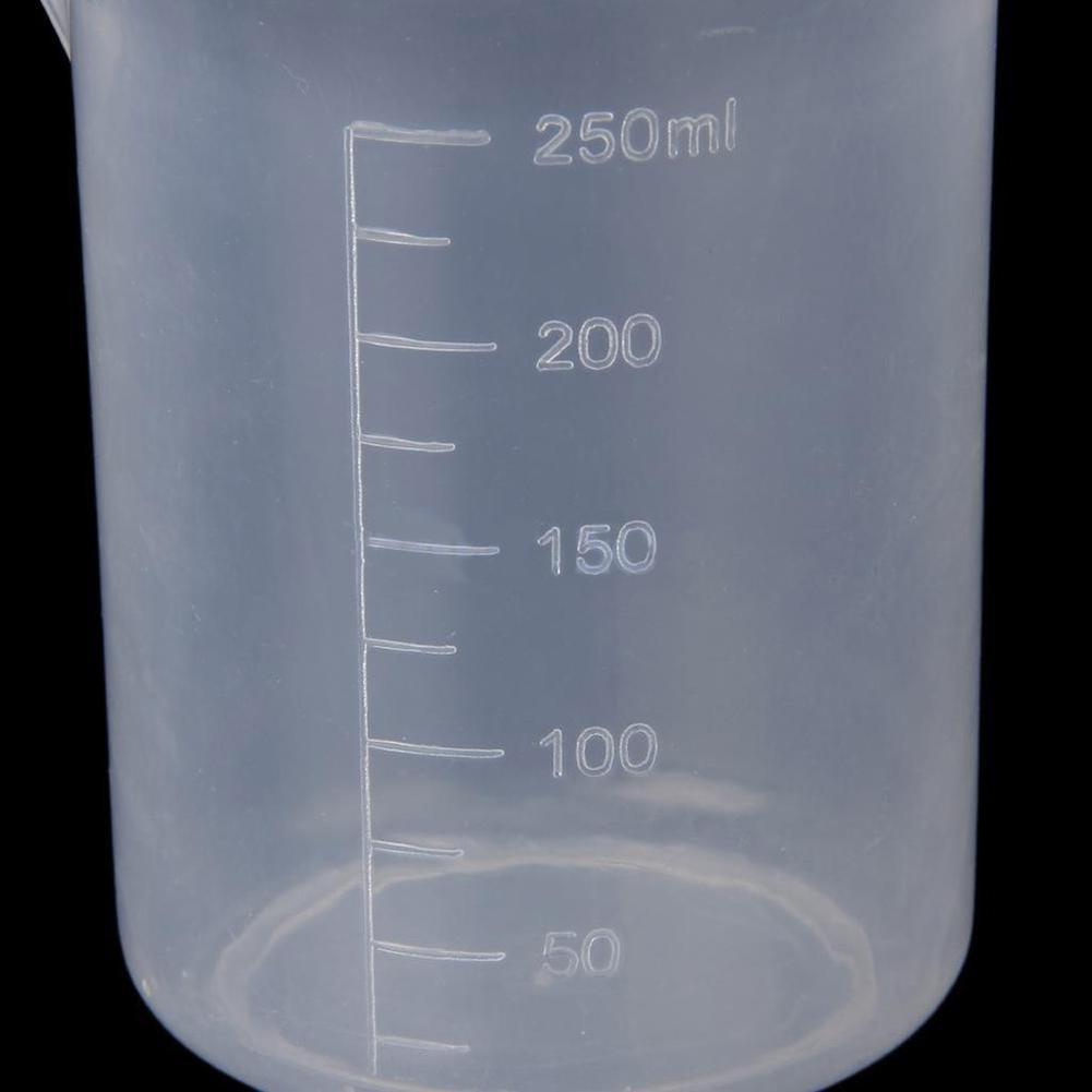 250ml Practical Laboratory Transparent Plastic Gra... – Grandado